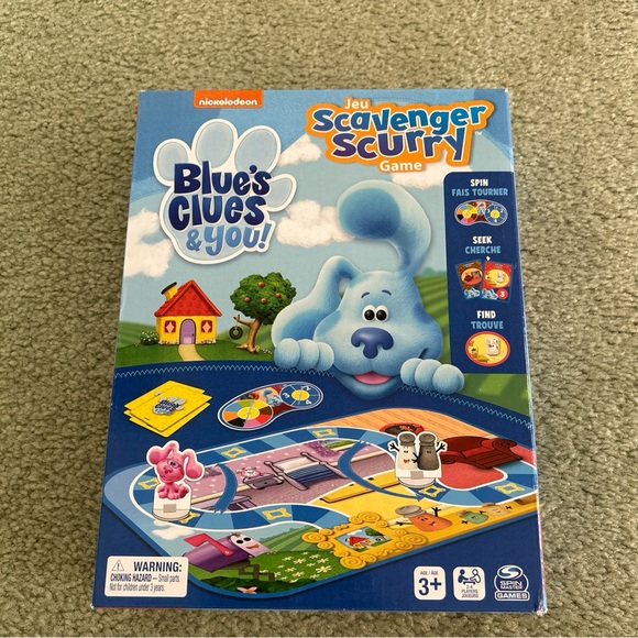 Nickelodeon | Toys | Blues Clues Scavenger Scurry Game | Poshmark
